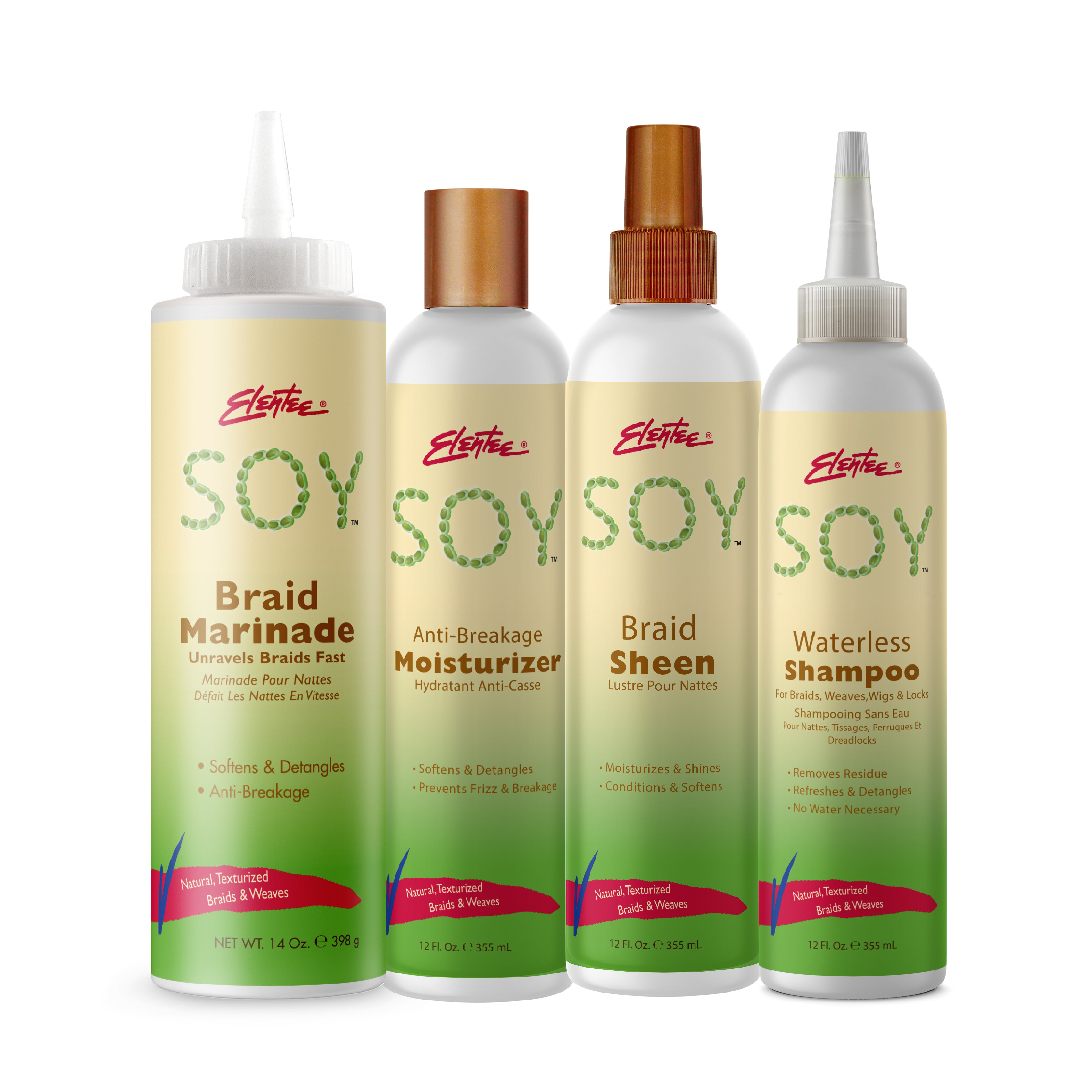 Buy Elentee Soy Braid Maintenance Bundle - Keep Your Braids Fresh