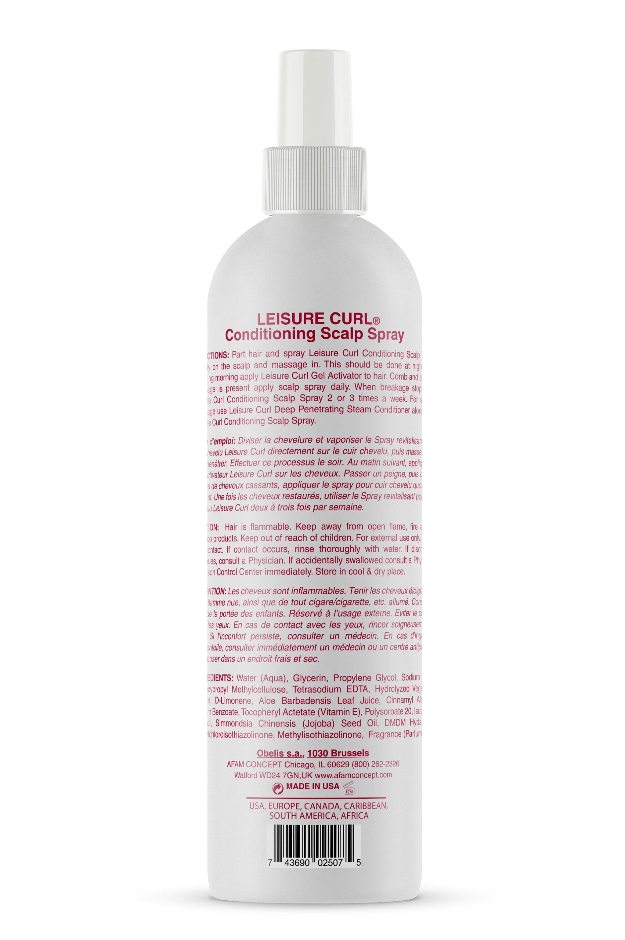 Leisure Curl Conditioning Scalp Spray - Regular